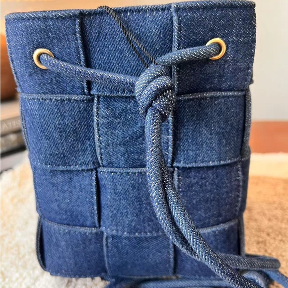 Bottega Veneta | Bags | Bv Denim Bag In Pristine Condition Size41419 ...
